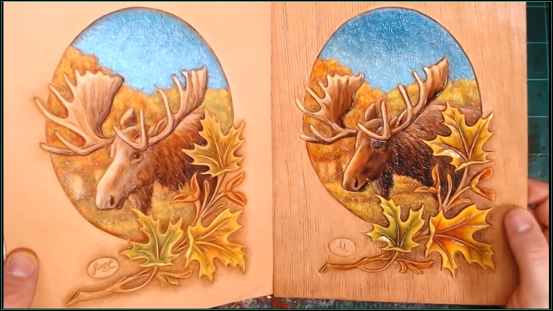 Coloring a Moose with Annie Libertini – Elktracks Studio