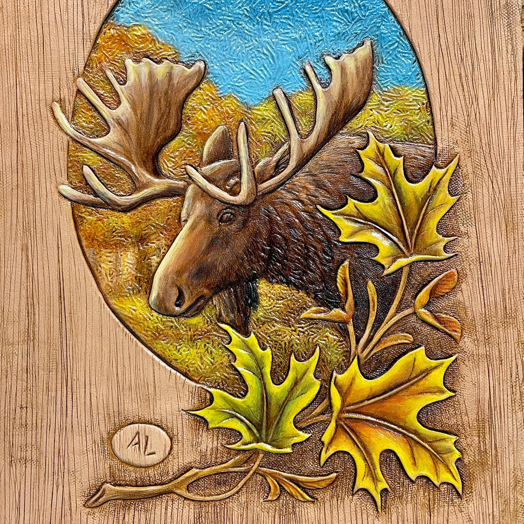 Coloring a Moose with Annie Libertini – Elktracks Studio