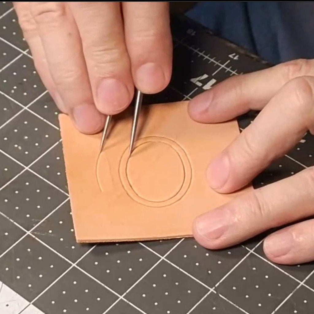 Setting Stones in Leather with Jim Linnell – Elktracks Studio