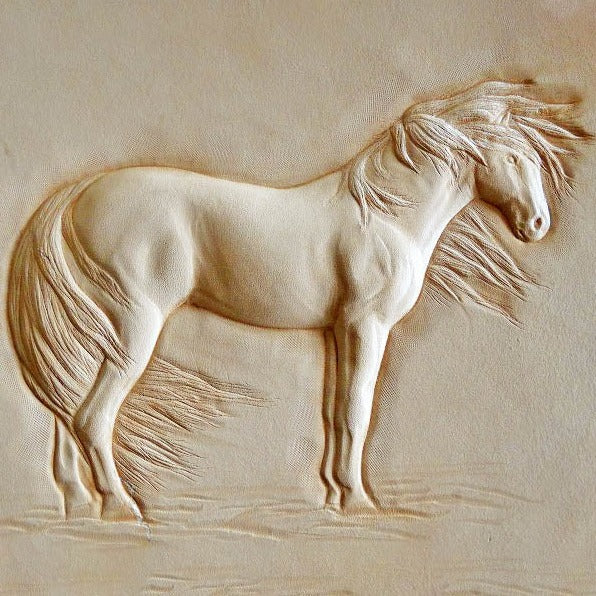 Embossed Horse Figure with Kathy Flanagan – Elktracks Studio