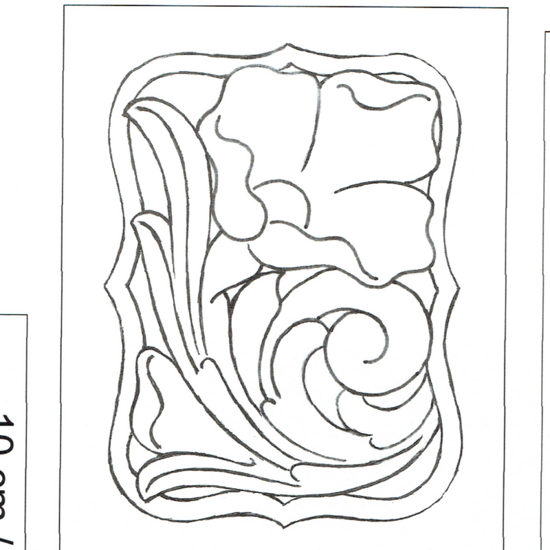 Free Western Floral Wallet Pattern by Jürgen Volbach – Elktracks Studio