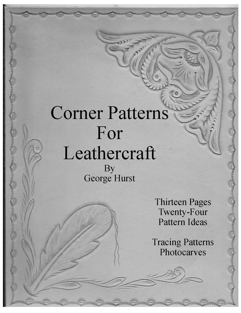 Corner Patterns for Leathercraft by George Hurst – Elktracks Studio