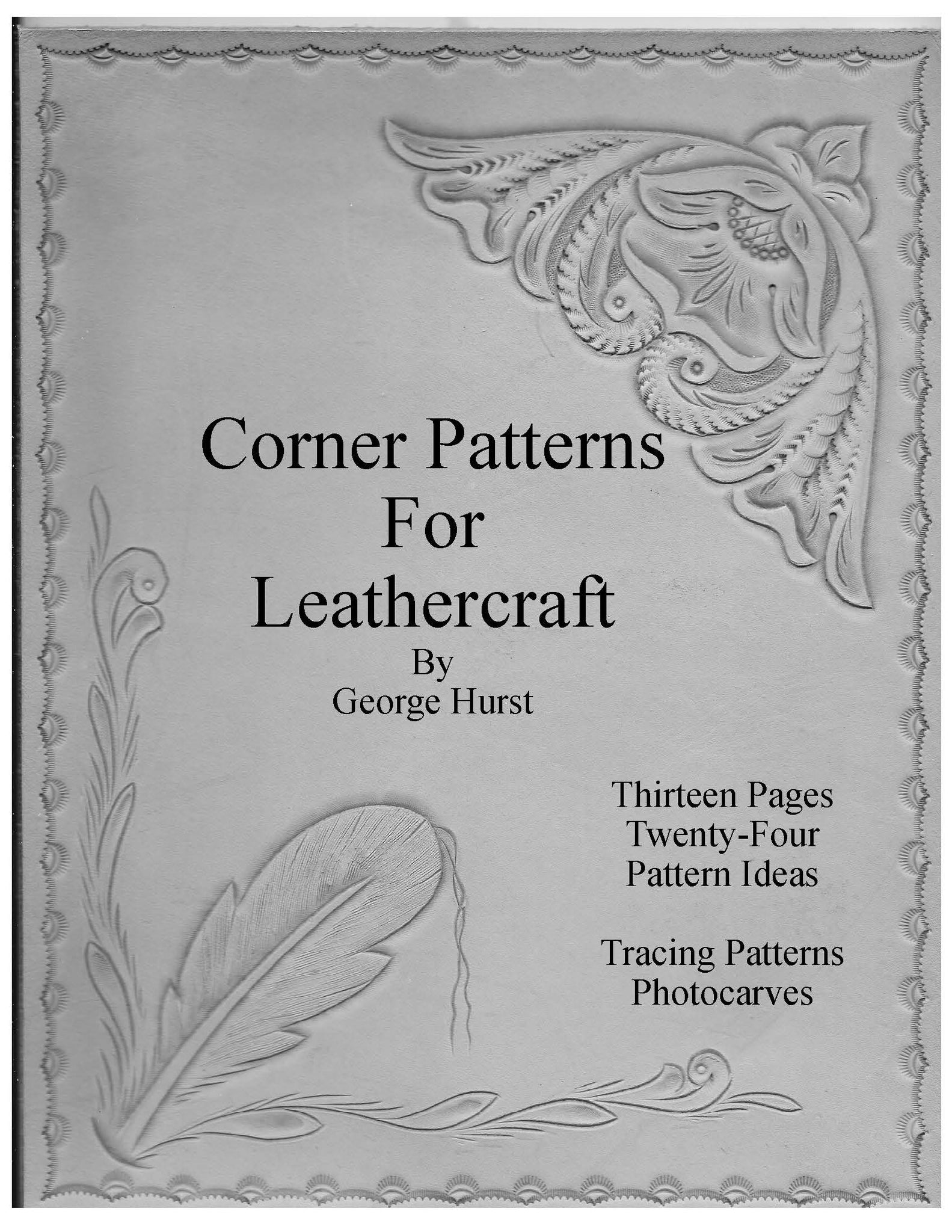 Corner Patterns for Leathercraft by George Hurst – Elktracks Studio