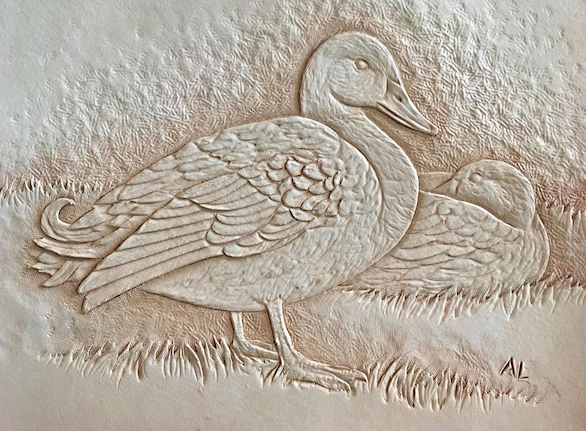 Figure Carving Ducks and Mallards in Leather – Elktracks Studio