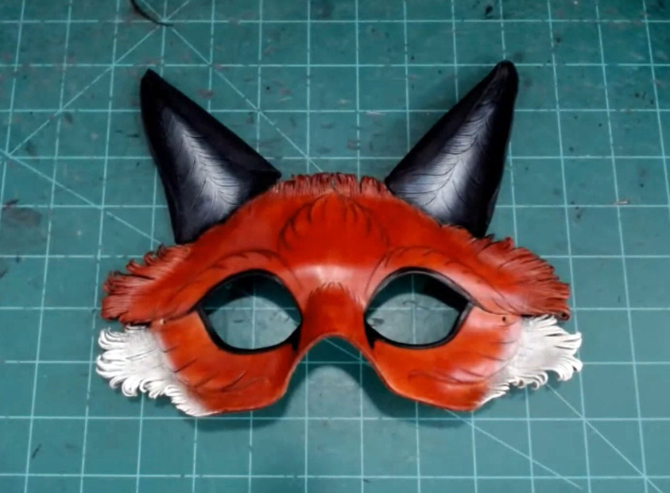 How to Make Leather Fox Masks with Annie Libertini – Elktracks Studio