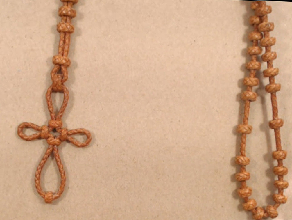 Braided Leather Cross with Sheryl Katzke – Elktracks Studio