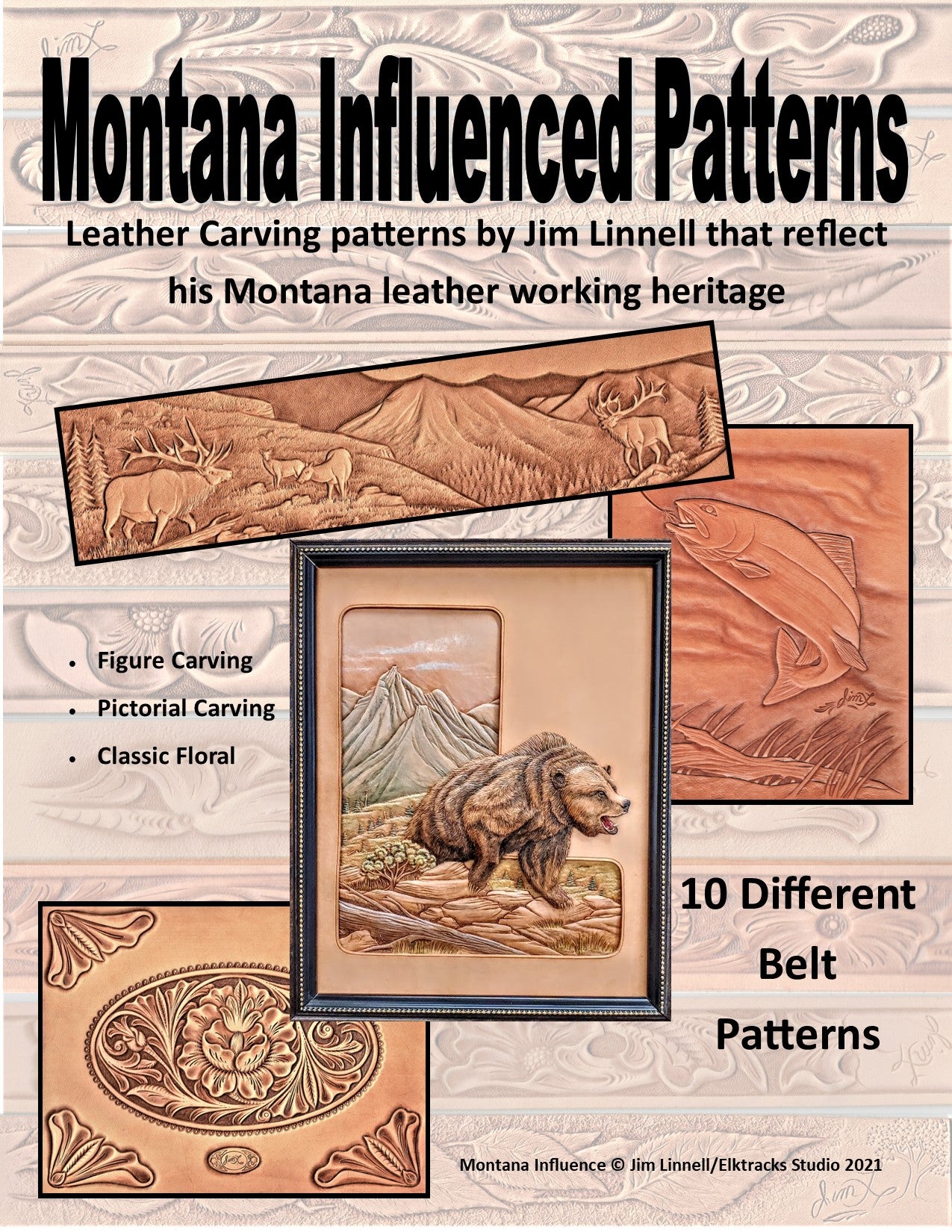 Montana Influenced Pattern Pack by Jim Linnell – Elktracks Studio