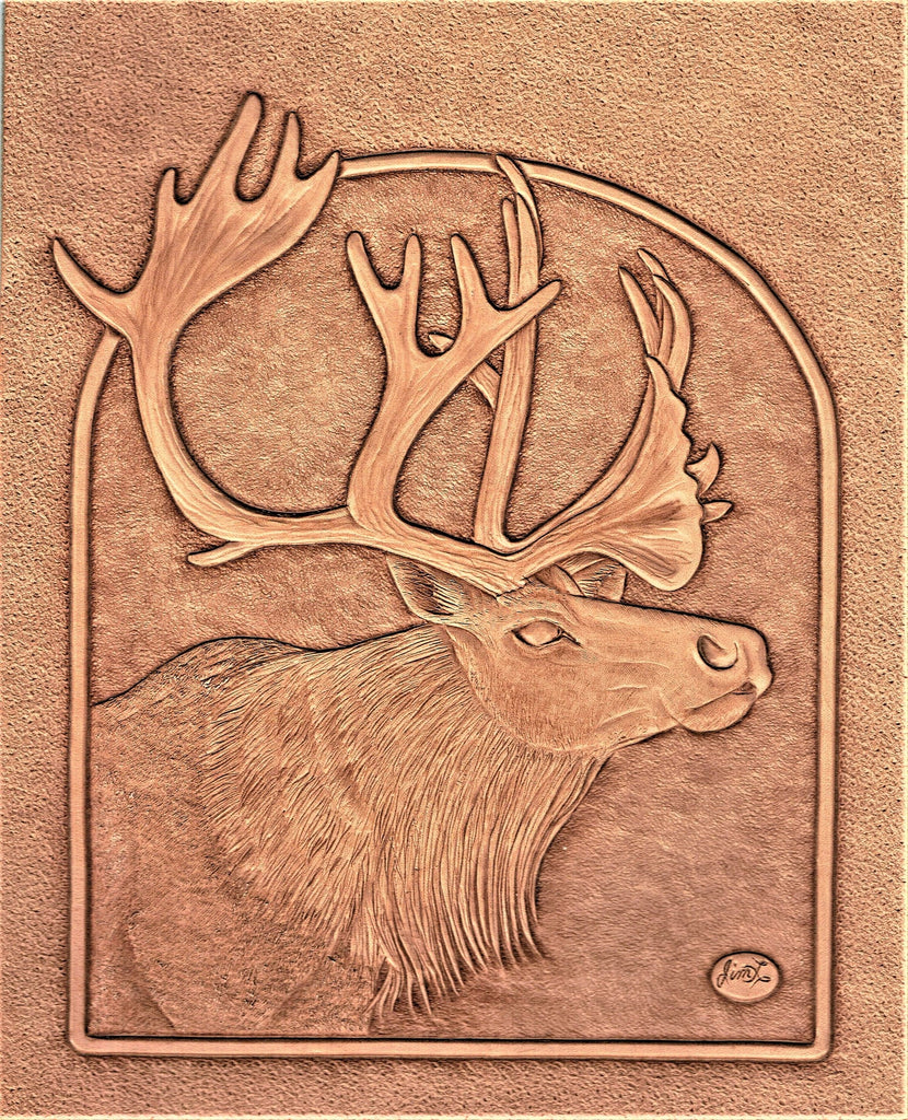 Figure Carving a Caribou Portrait with Jim Linnell – Elktracks Studio