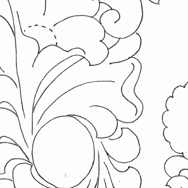 Printable Leather Tooling Patterns Deer Tooling And Carving Patterns